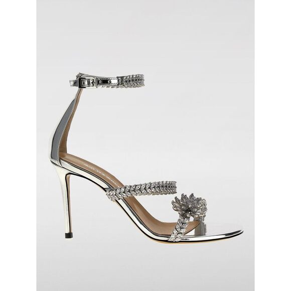 MACH&MACH | Shoes | Machmach Heeled Sandals Woman Silver | Poshmark